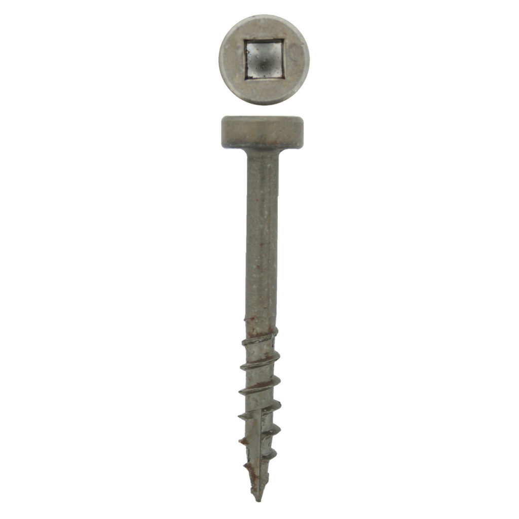 #7-12 X 1 1/4" Modified Pan Head Face Frame Screw, Square, Coarse, Type ...