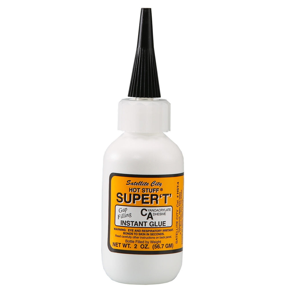SATELLITE CITY® HOT STUFF® SUPER T CA Glue, Orange Label, Clear, 2oz ...