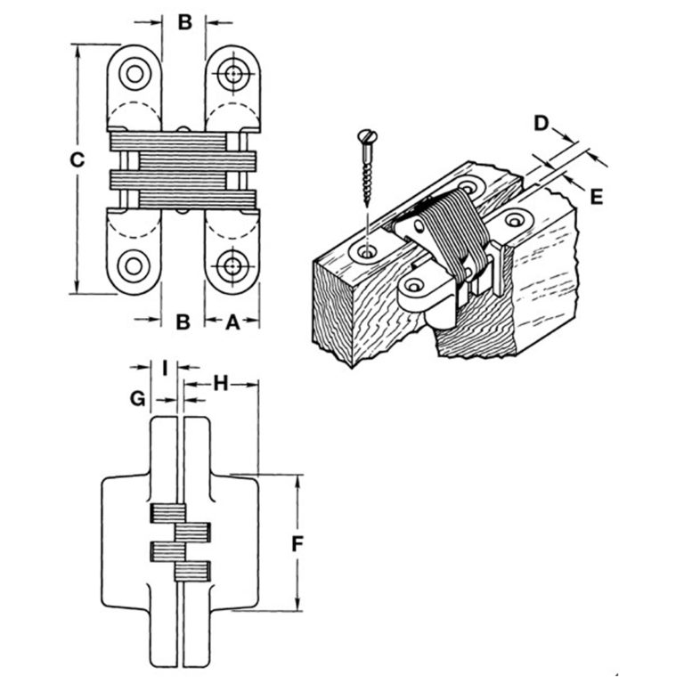 Butterfly Table Leaf Hardware Kit - Rapid Start