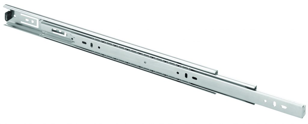 10" FULTERER® FR5043 Ball Bearing Drawer Slide, Side Mount, Non-Over ...