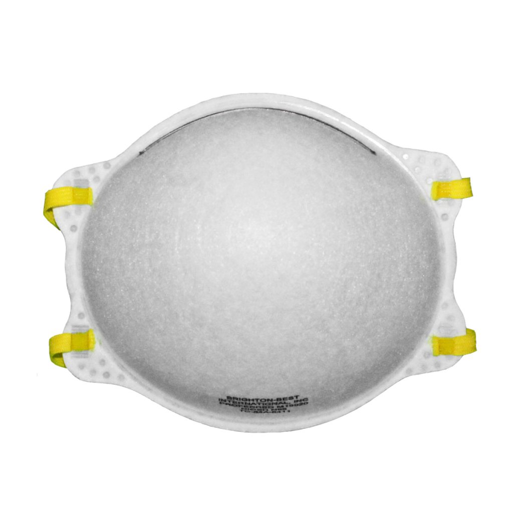 N95 PROFERRED® 5411 Disposable Particulate Respirator, White, Single ...