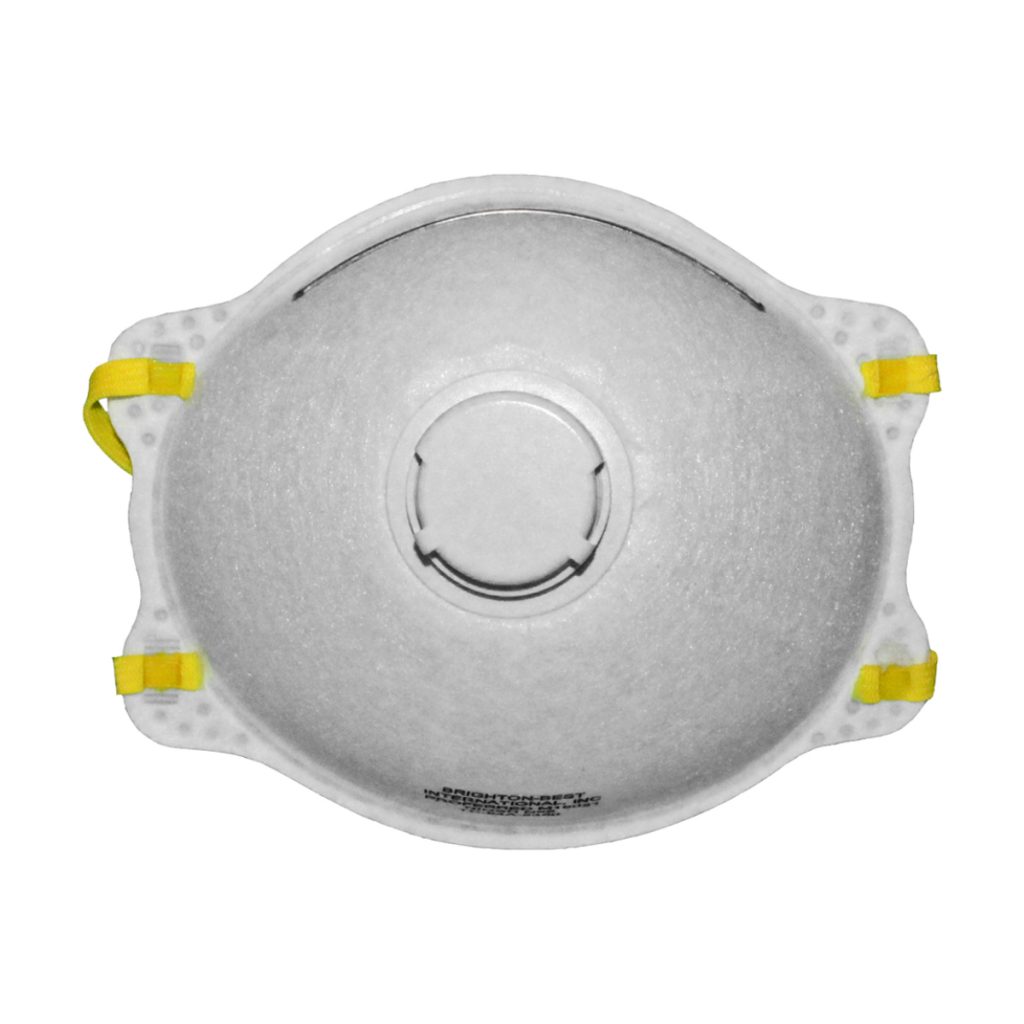 N95 PROFERRED® 5460 Disposable Particulate Respirator With Valve, White ...